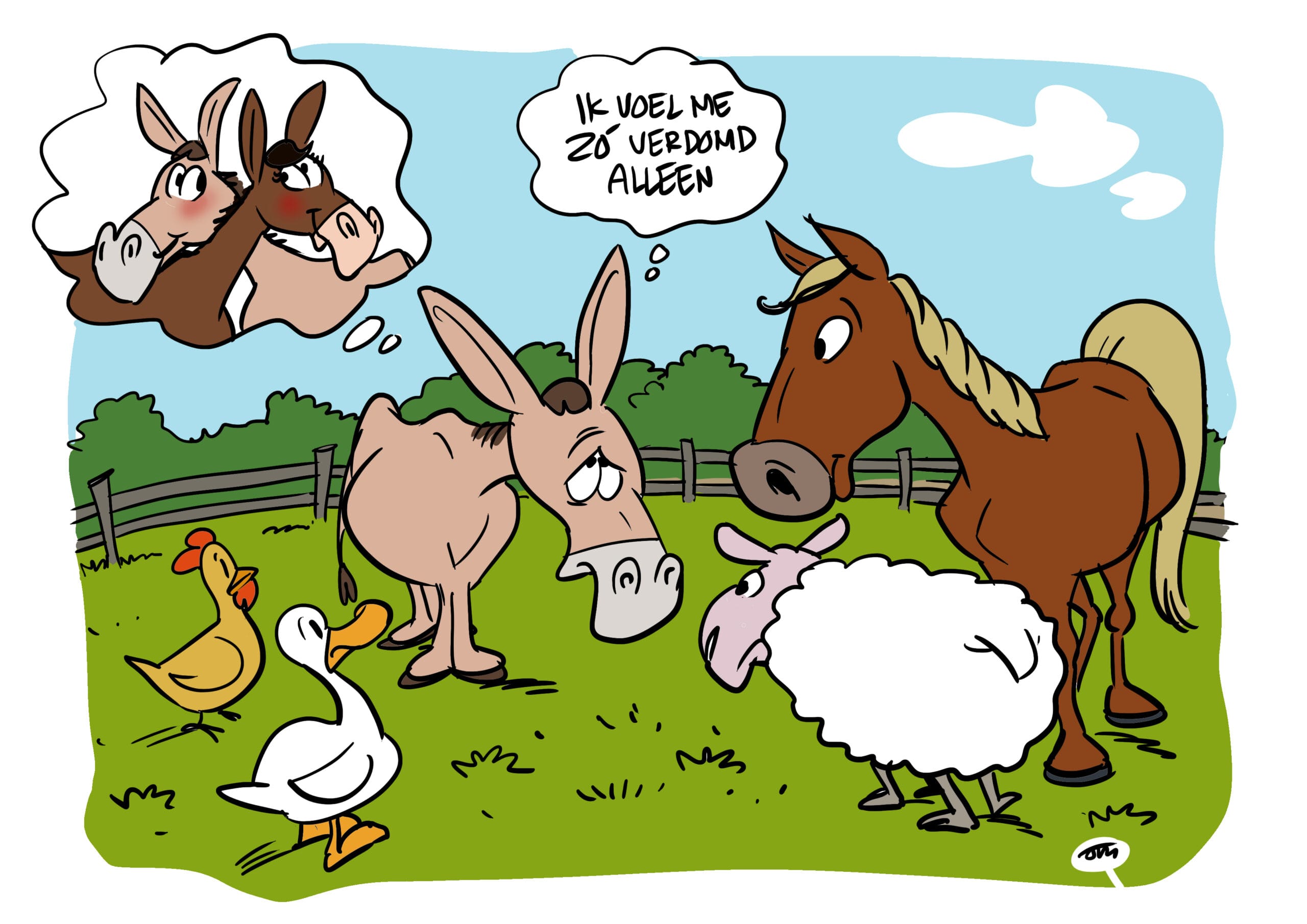 Eén ezel is geen ezel - Ezellogica